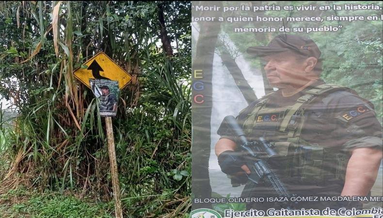 Aparecen panfletos de presuntos grupos armados en vías del norte del Tolima